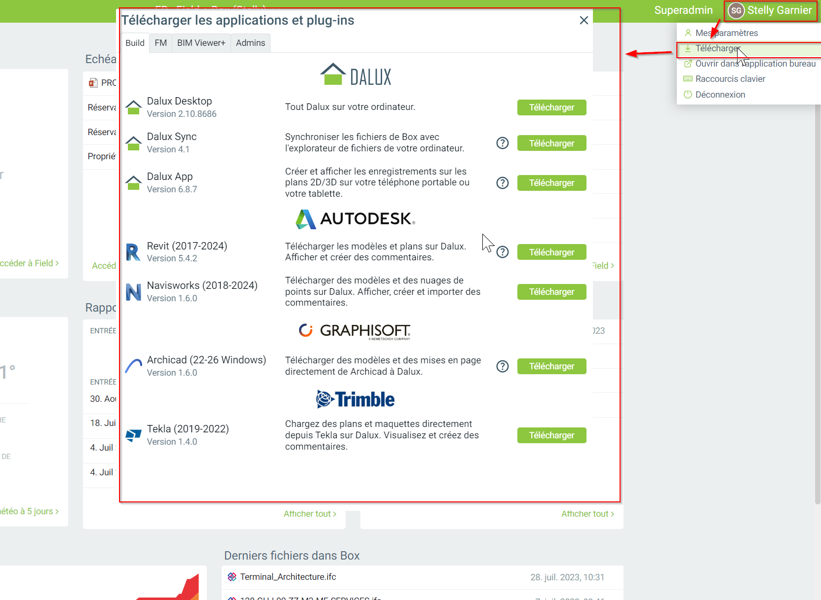 Téléchargements – Dalux HelpCenter