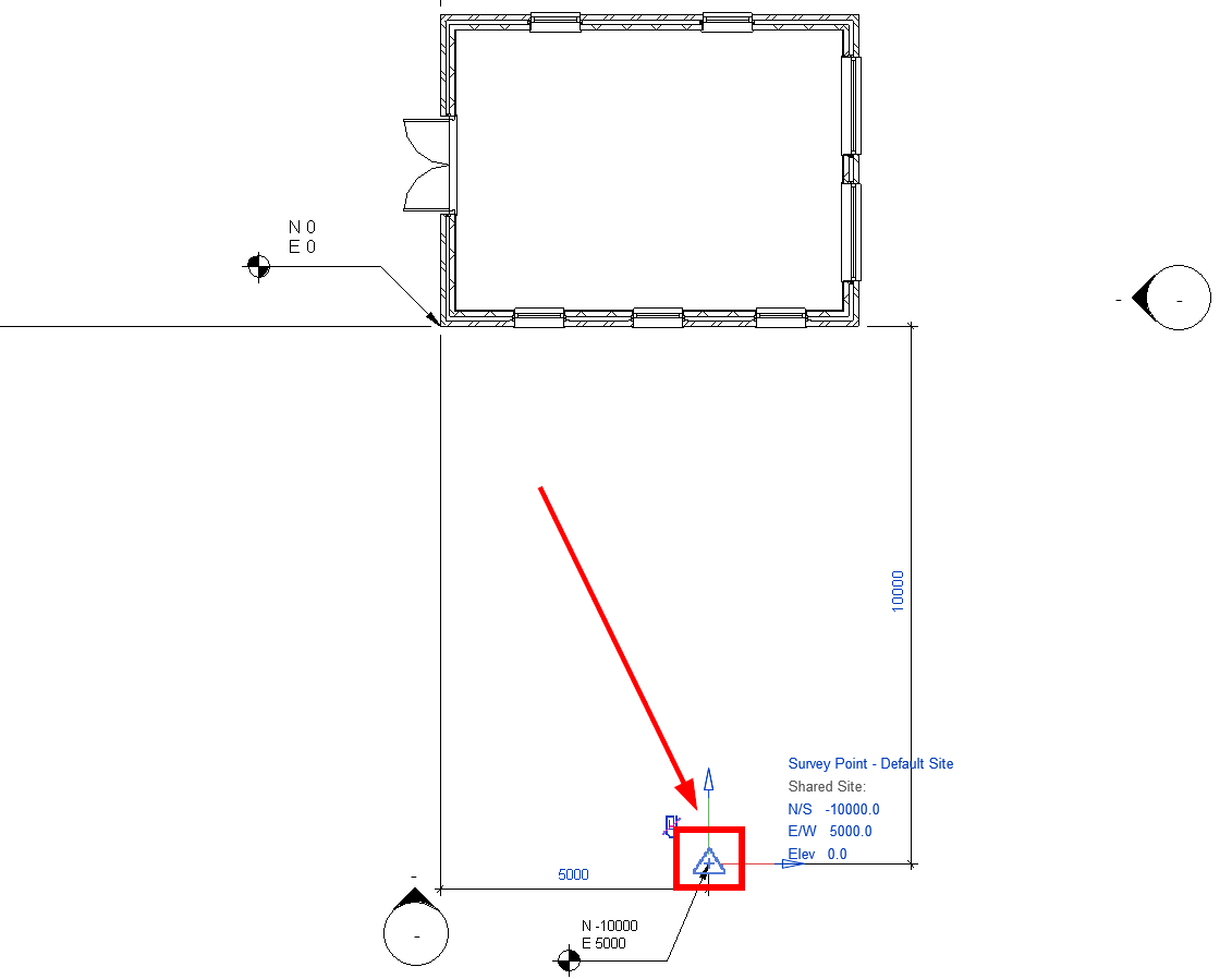 Revit Survey Point – Dalux HelpCenter
