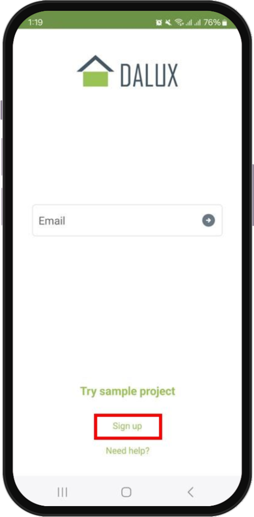 Een profiel aanmaken en inloggen op Dalux – Dalux HelpCenter