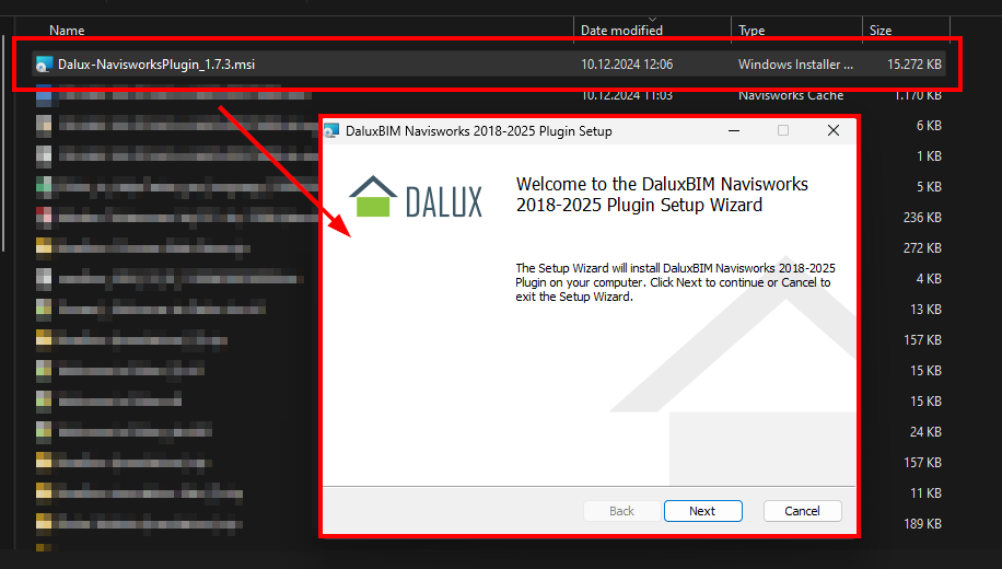 Cómo configurar el plugin de Navisworks – Dalux HelpCenter