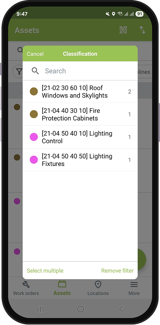 How to navigate in FM on mobile – Dalux HelpCenter