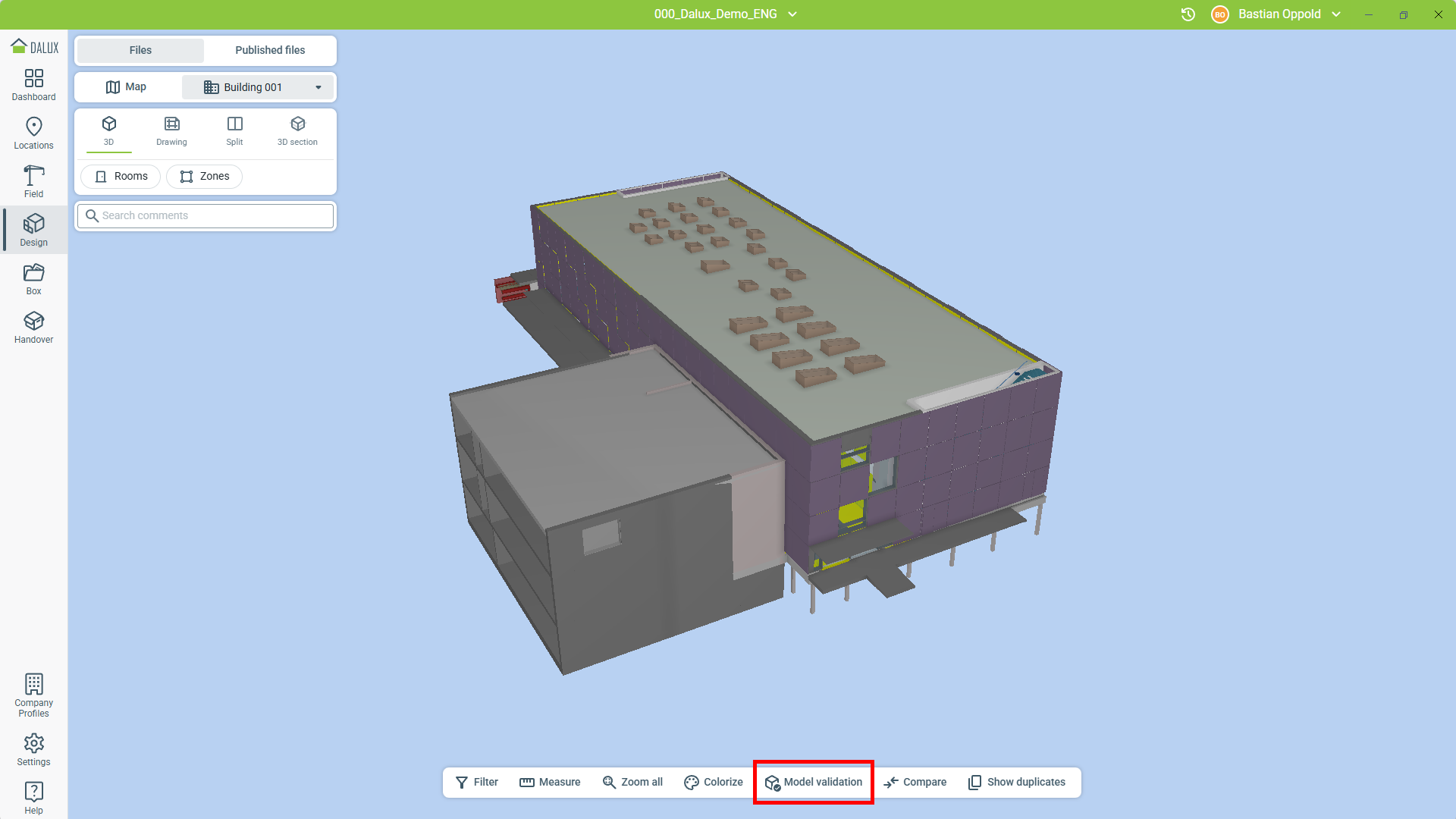 How to set up Model validation – Dalux HelpCenter