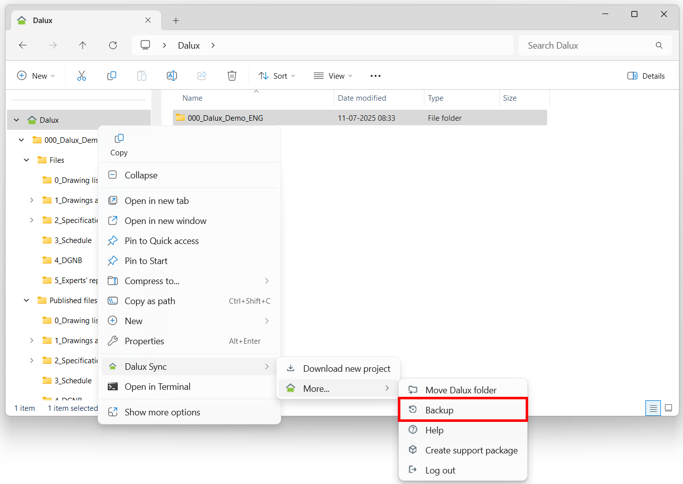 Dalux Sync – Dalux HelpCenter