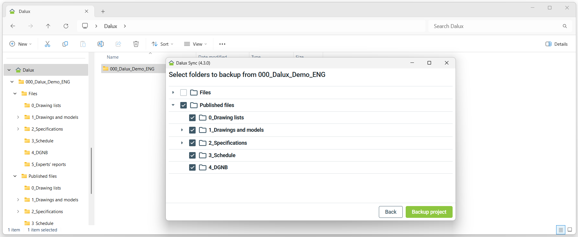 Dalux Sync – Dalux HelpCenter