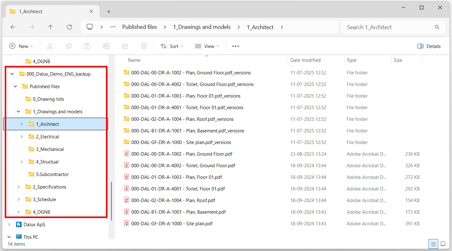 Dalux Sync – Dalux HelpCenter